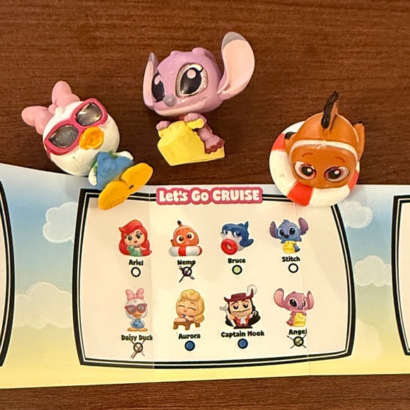 Disney | Toys | Disney Doorables Lets Go Series 2 Cruise Figures | Poshmark
